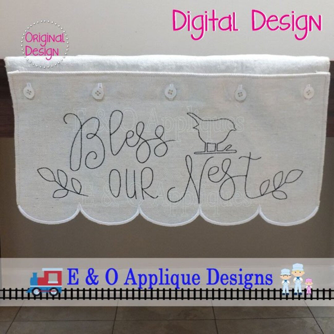 In the Hoop Table Runner Embroidery Design - Machine Embroidery Design ...