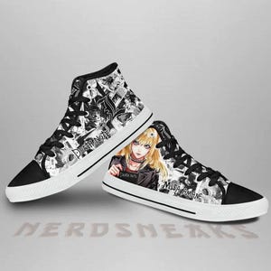Misa Amane High Top Shoes Custom Manga Anime Sneakers - Etsy