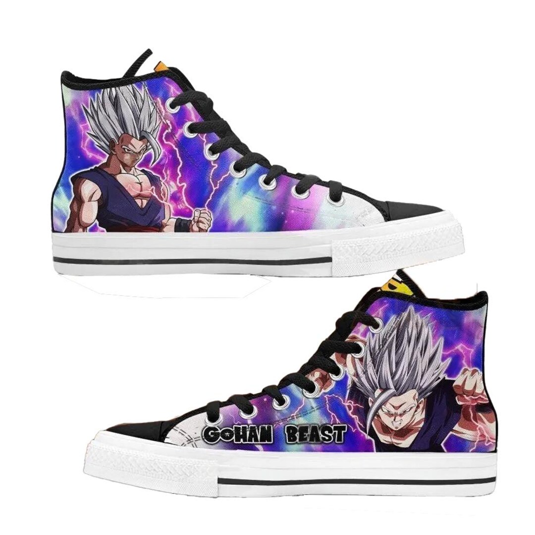 Gohan Beast High Top Shoes Super Custom Anime Sneakers - Etsy
