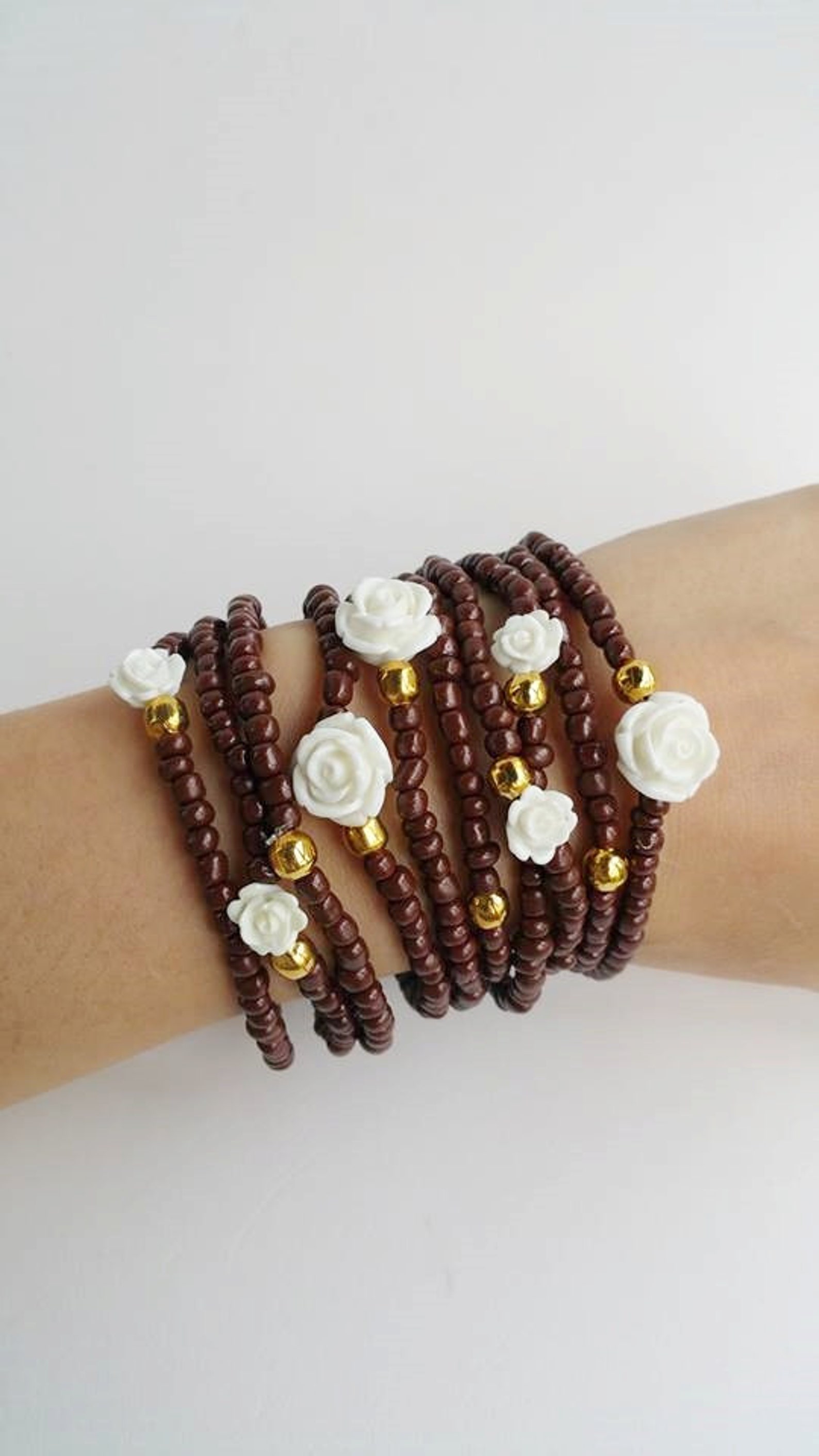 Brown Bracelets Friendship Bracelet Layered Bracelets - Etsy
