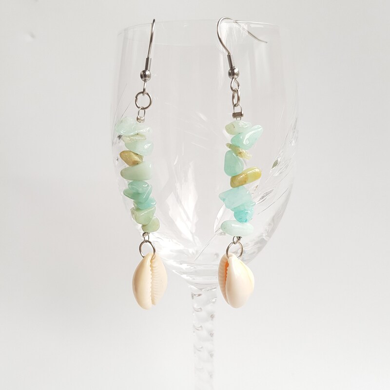 Shell Earrings - Etsy
