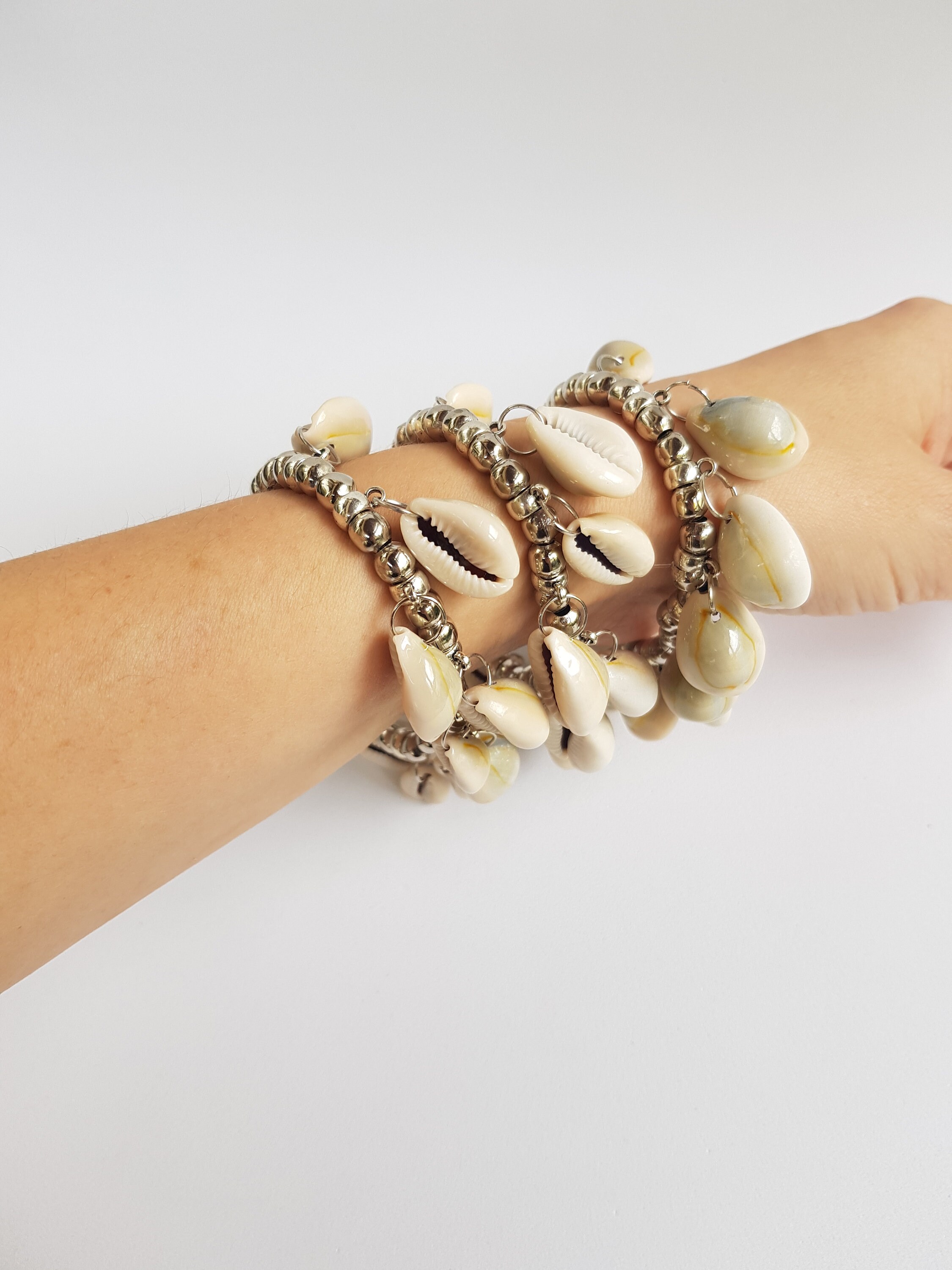 Cowrie Shell Bracelet Seashell Seashells Shell Bracelet - Etsy