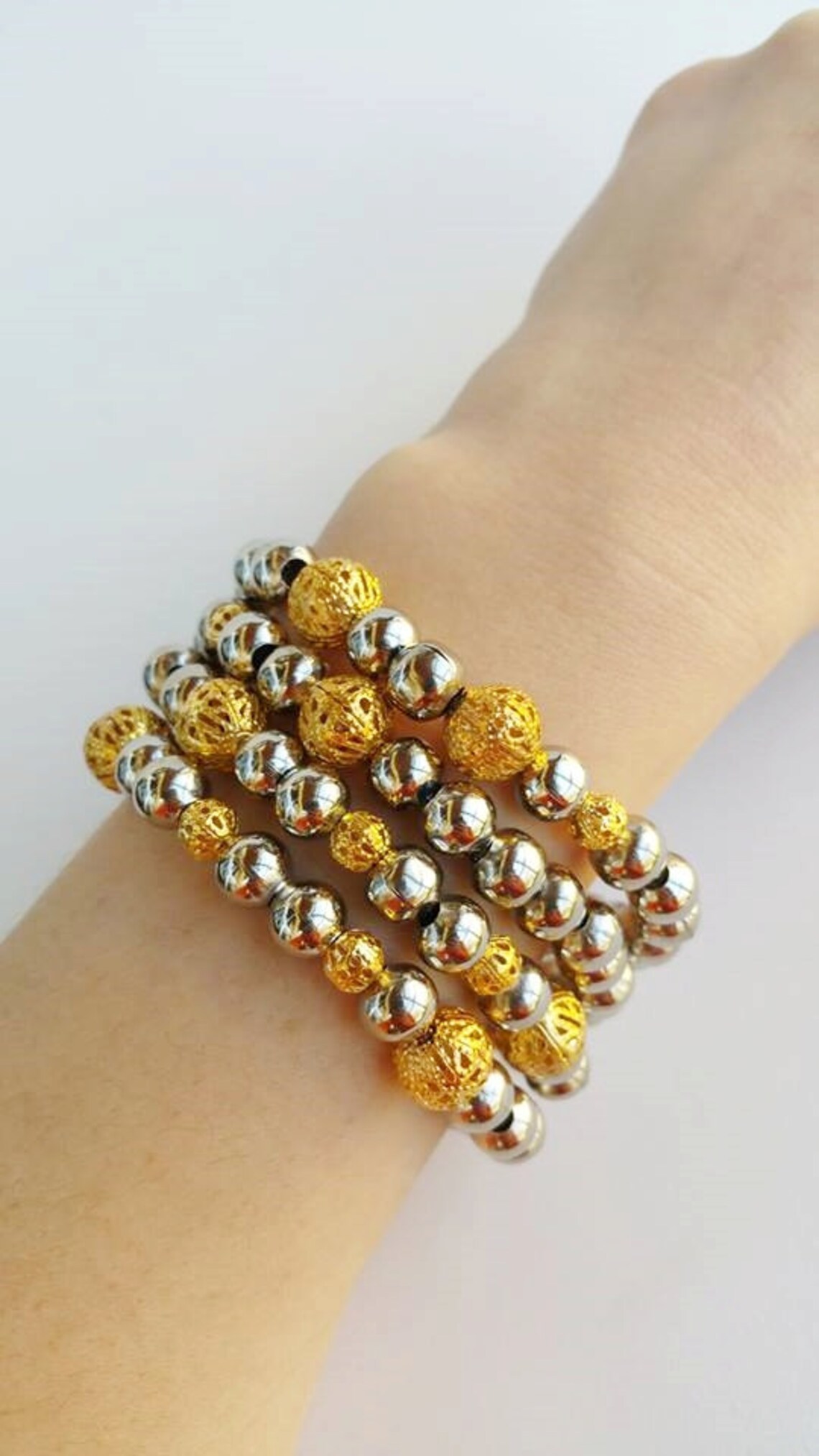 Stacking Bracelets Silver Jewelry Silver Bracelets - Etsy