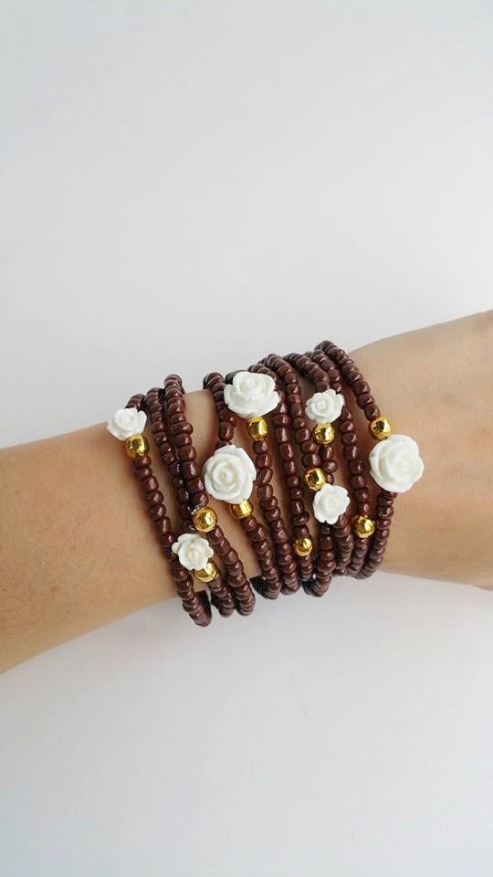 Brown Bracelets Friendship Bracelet Layered Bracelets - Etsy