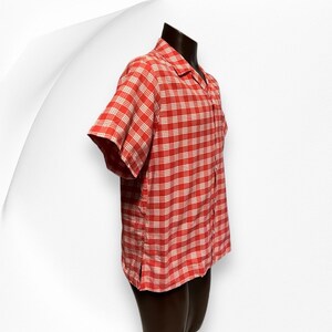 Palaka Men Plaid Orange Paniolo Size Large Hawaiian Aloha Shirt - Etsy