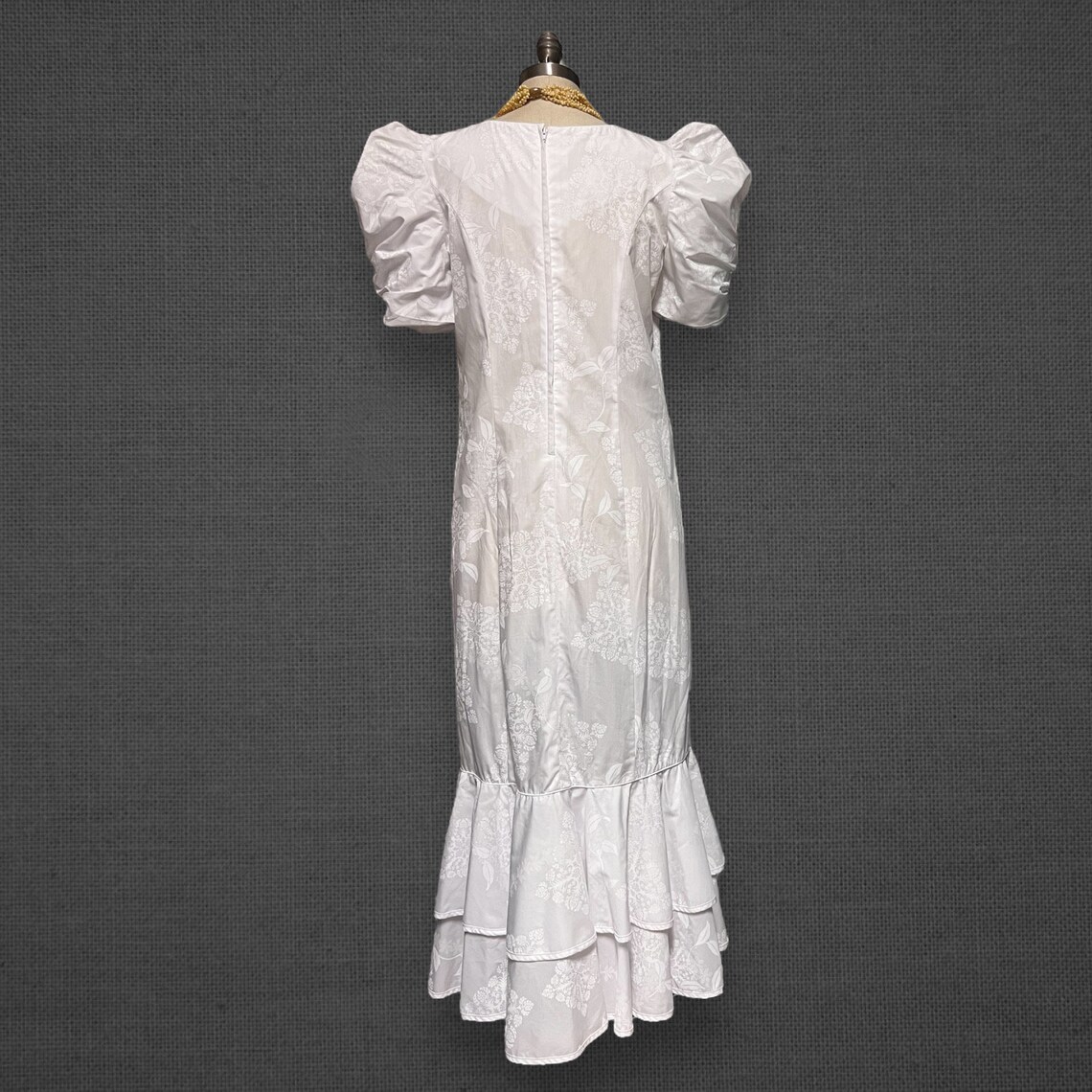 Vintage Hawaiian Wedding Dress Hula Muumuu Tropical Quilt - Etsy