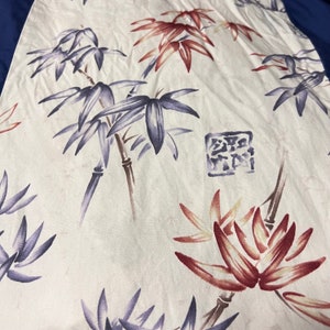 Vintage Hawaiian Shortie Muumuu Dress Bamboo Pattern Rm Malumi Hawaii ...