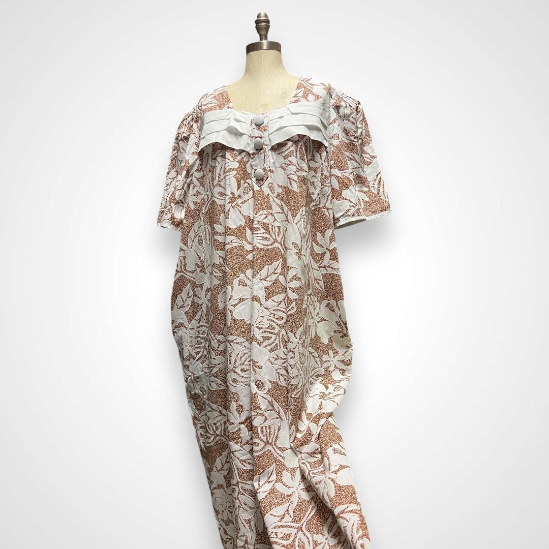 Hawaiian Aloha Muumuu Dress Hibiscus Print Size 3X Hawaii - Etsy
