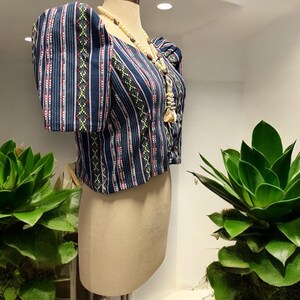 Bolero Handwoven Filipiniana Maria Clara Size Medium Inabel Ethnic ...