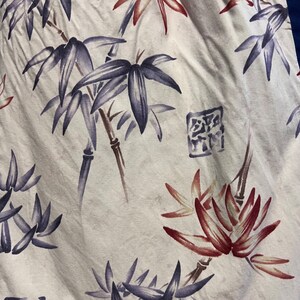 Vintage Hawaiian Shortie Muumuu Dress Bamboo Pattern Rm Malumi Hawaii ...
