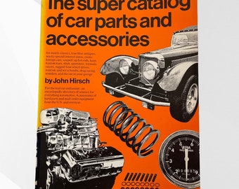 Car Parts Book - Etsy