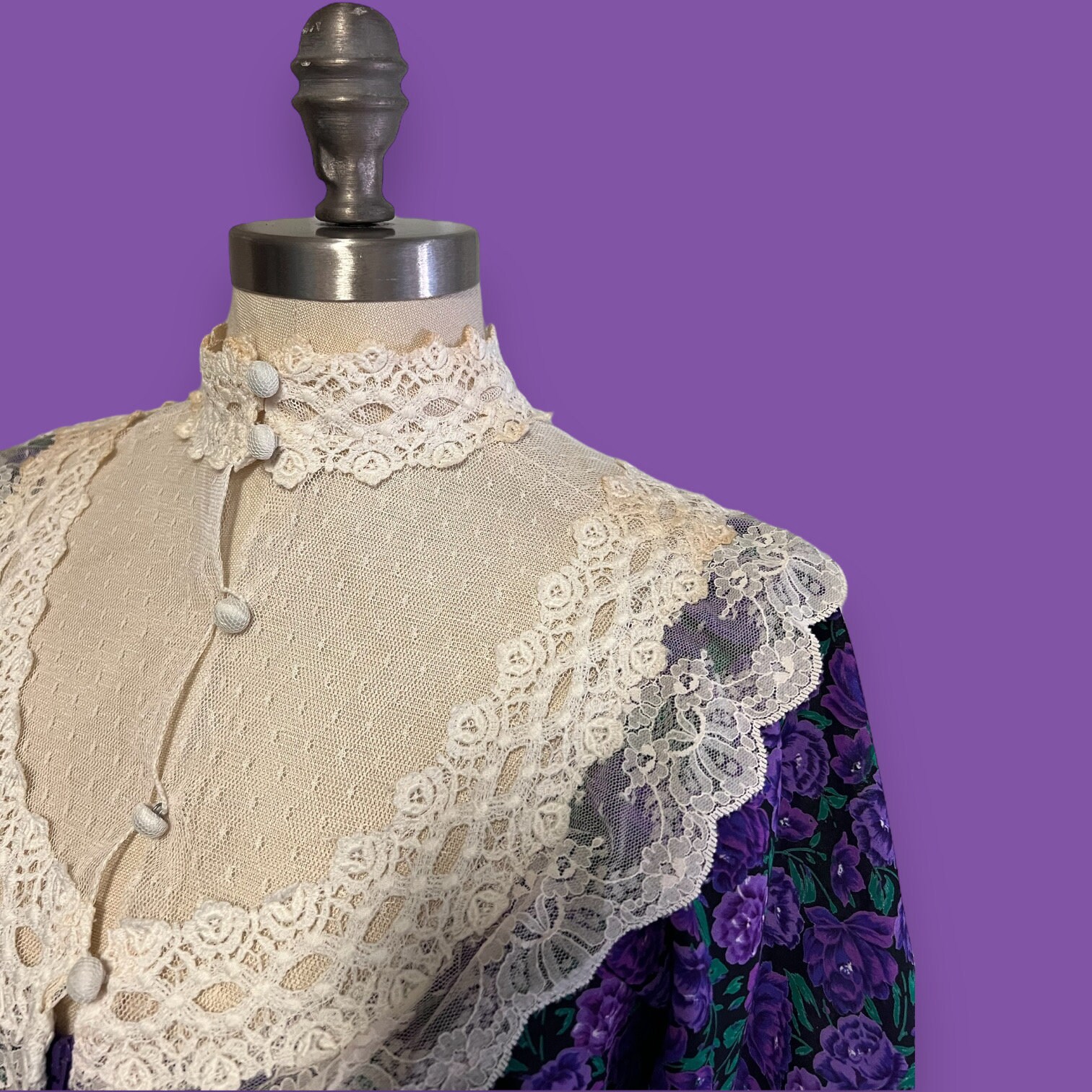 Fumis Originals Hawaiian Victorian Style Vintage Sheer Lace - Etsy