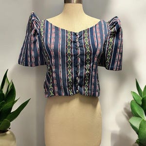 Bolero Handwoven Filipiniana Maria Clara Size Medium Inabel Ethnic ...