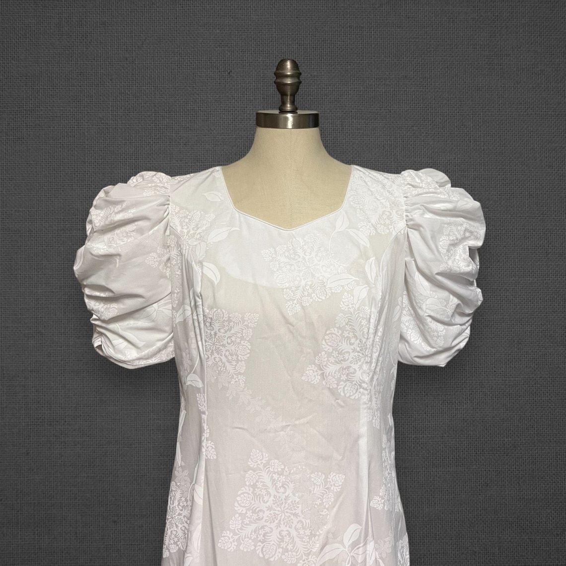 Vintage Hawaiian Wedding Dress Hula Muumuu Tropical Quilt - Etsy