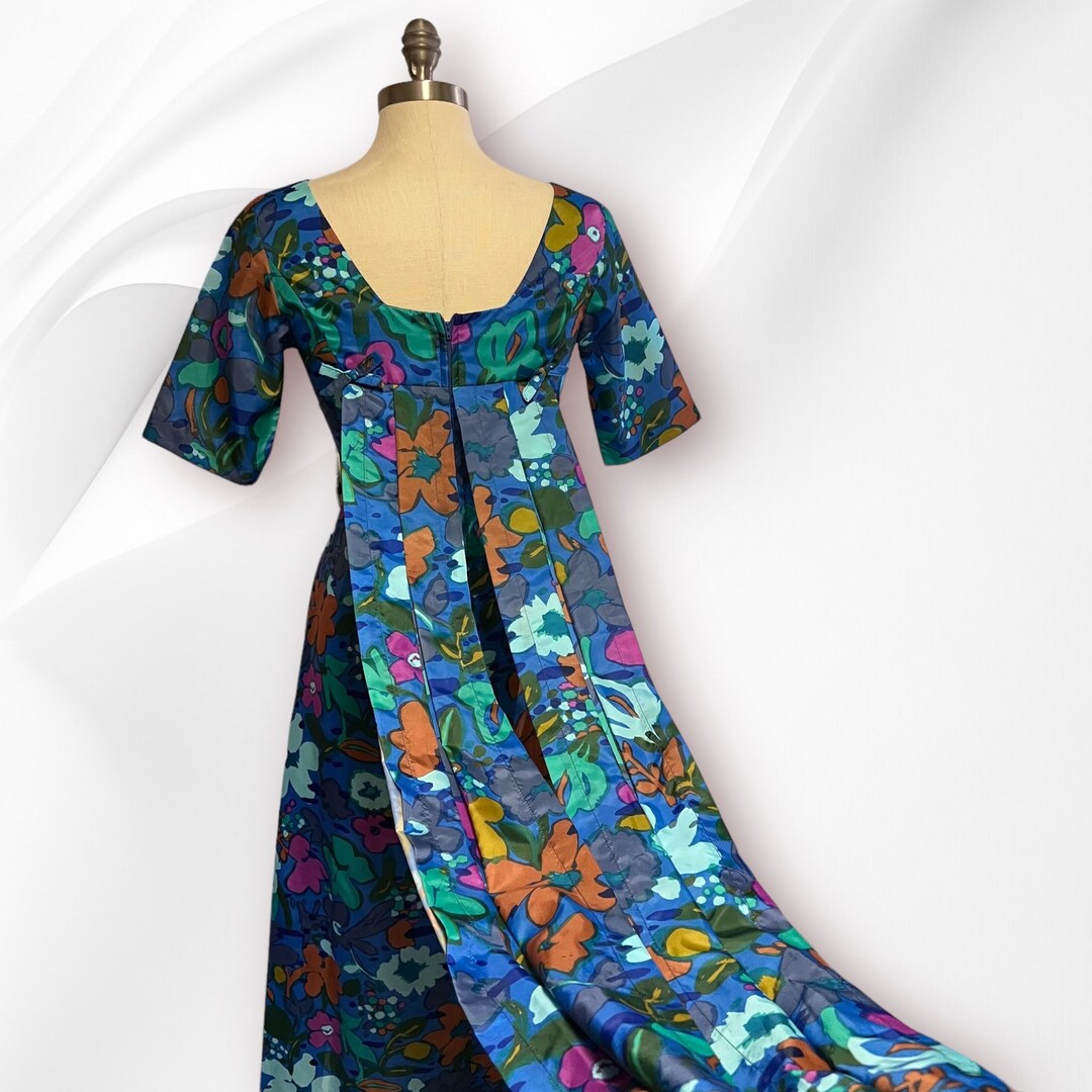 Evening Dress Maxi Dress, Back Sash Pikake Fashions Made in Hawaii ...