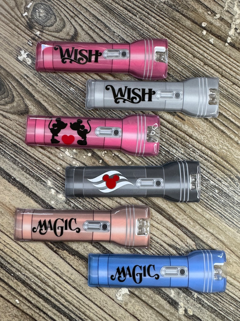 Disney Inspired Flashlight Magnet / Disney Fish Extender / Disney Flash ...