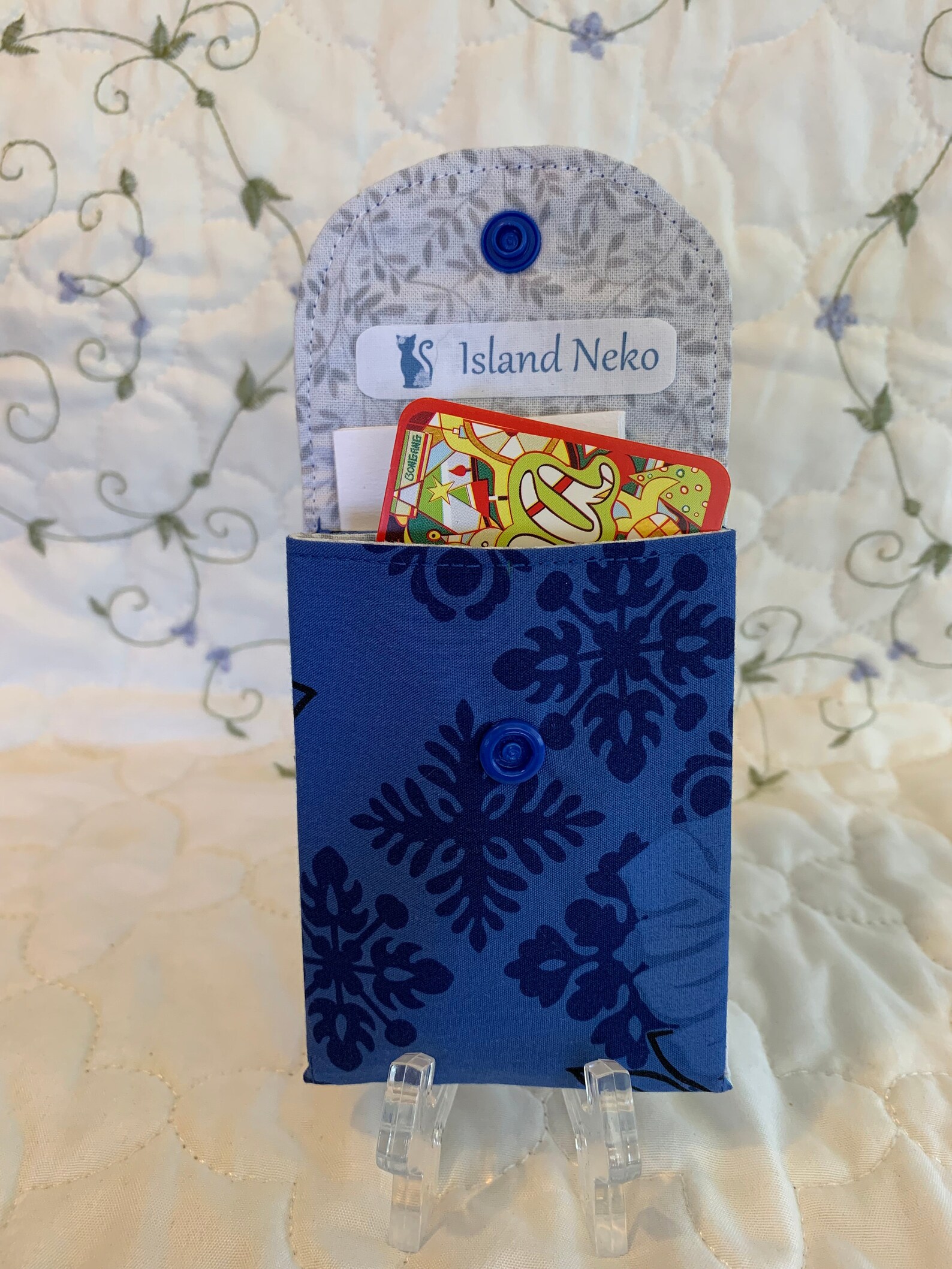 Two Pocket Gift Card Business Cash Pouch | Etsy