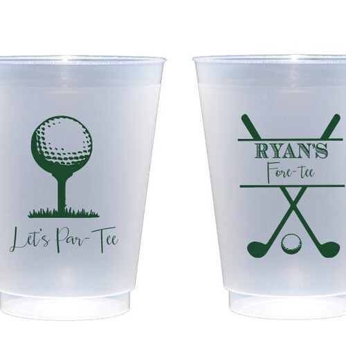 Hole in One Golf Party Cups Golf Birthday Cups Golf Theme - Etsy