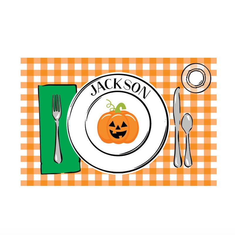 Halloween Placemat - Etsy