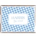 Personalized Tray, Acrylic Tray, Blue Gingham Tray, Housewarming Gift ...