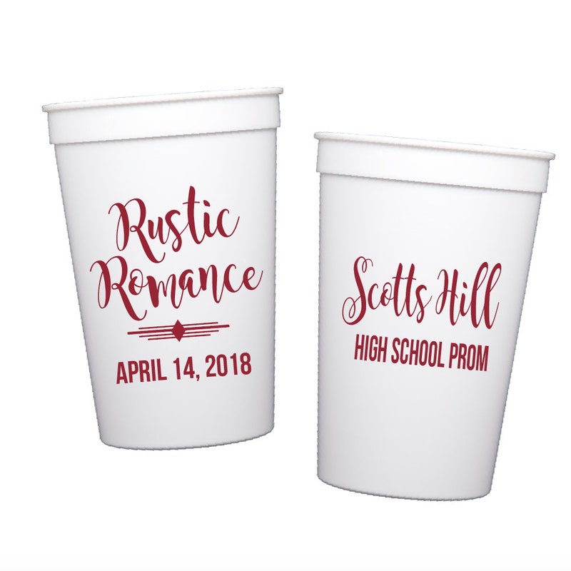 Prom Cups Party Favor - Etsy