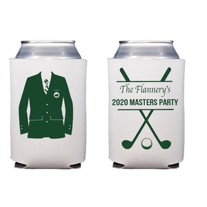 Masters Can Cooler, Golf Party Cups, Golf Themed Party, Golf Birthday ...