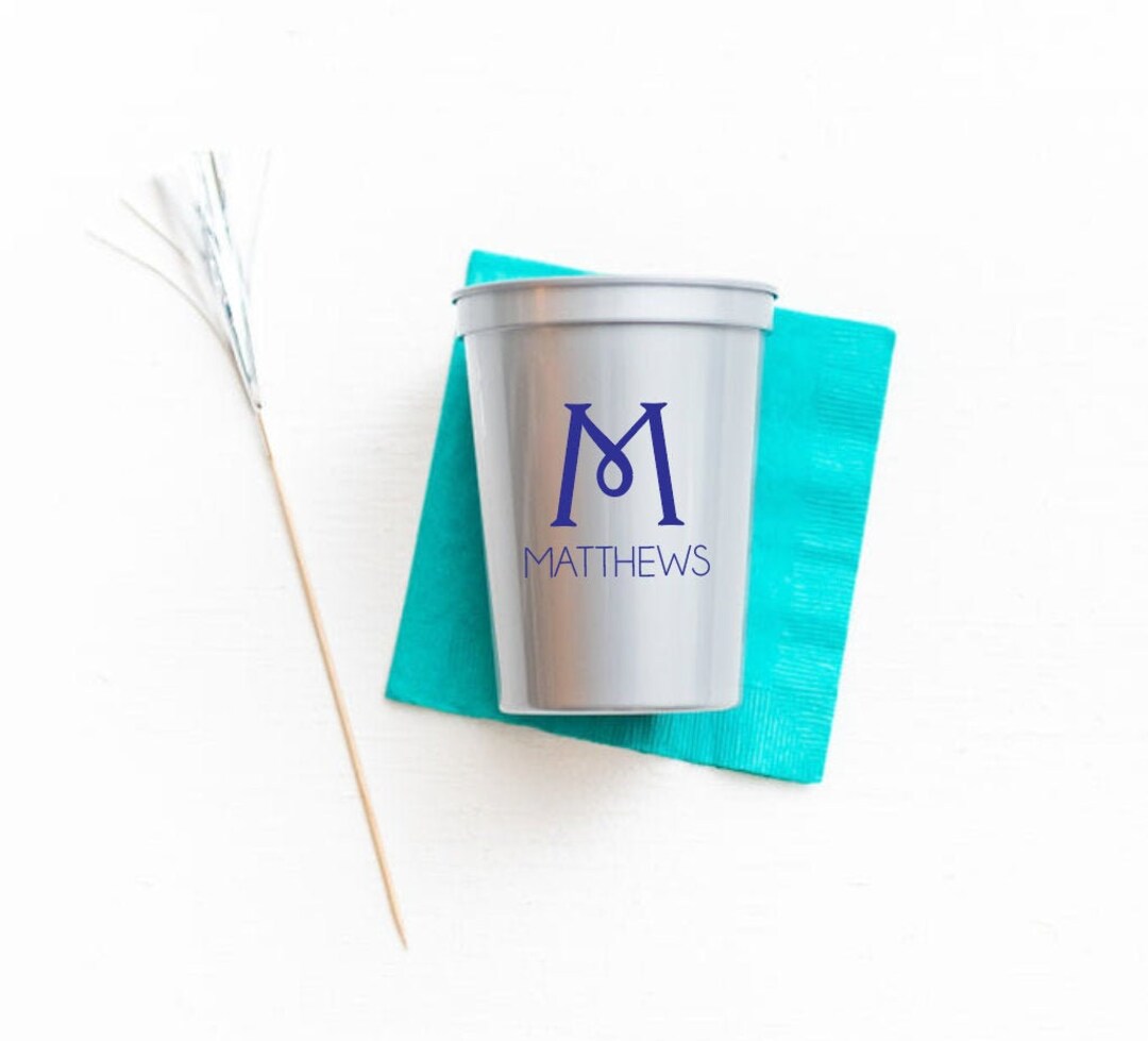 Personalized Plastic Cups, Personalized Cups, Customizable Cups ...