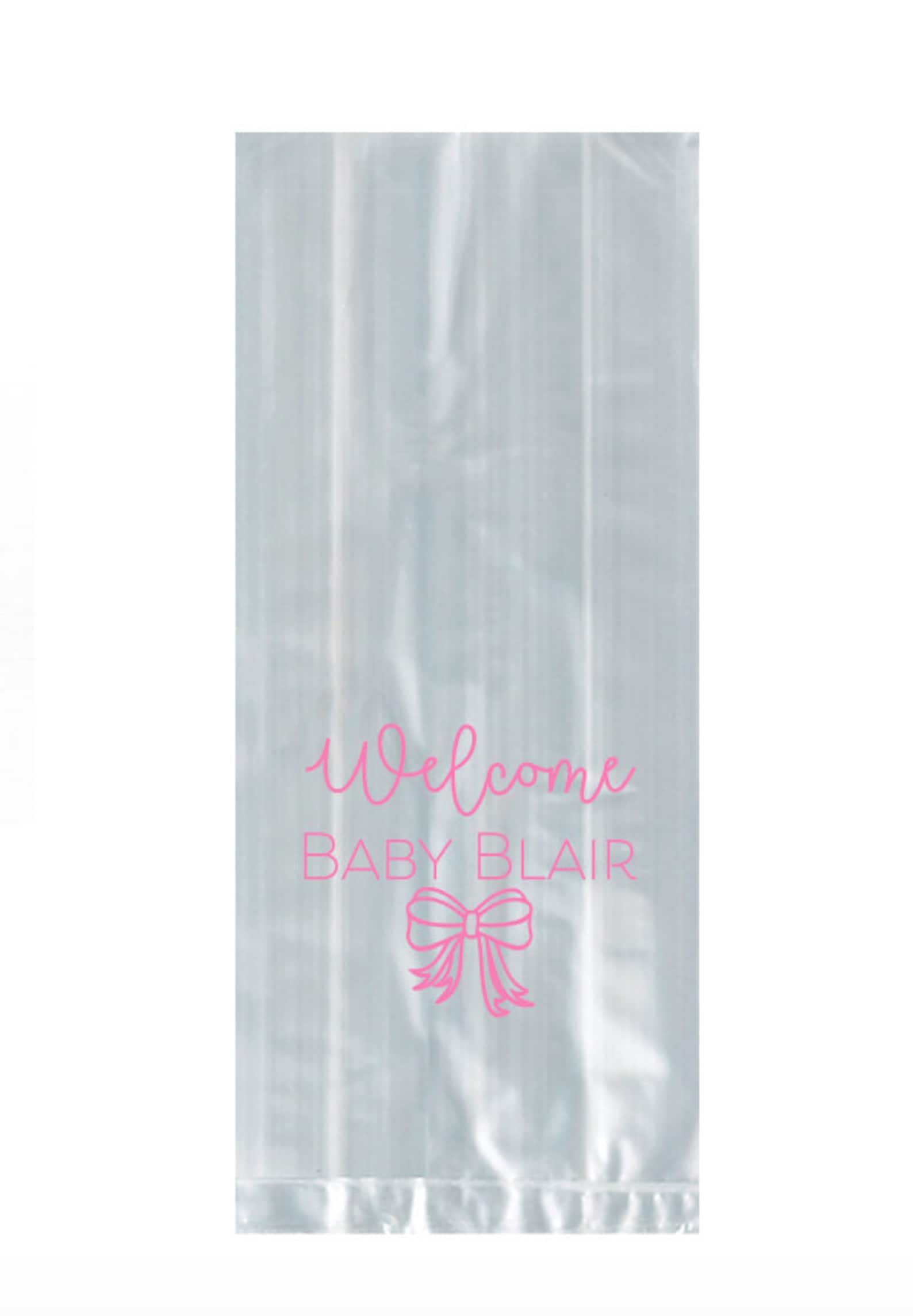 Personalized Cello Bags, Custom Favor Bags, Cellophane Bags, Party ...