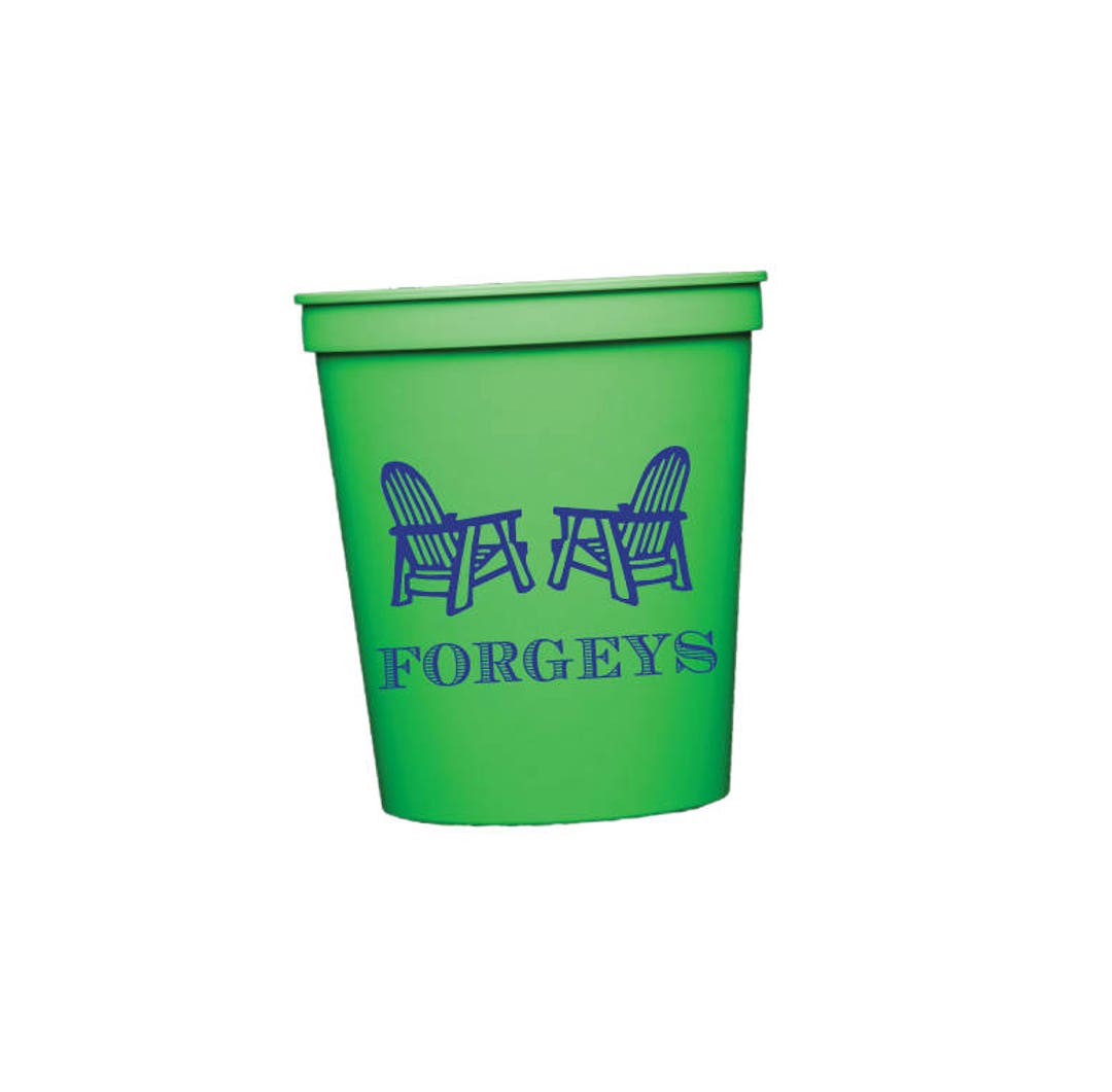 Personalized Plastic Cups, Monogrammed Cups, Adirondack Chairs, Pool ...