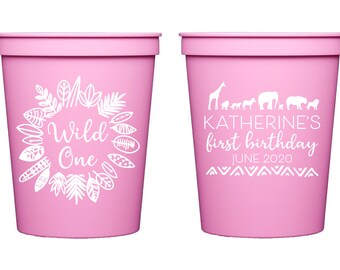 Santa Claus Cups Santa Party Cups Personalized Foam Cups - Etsy