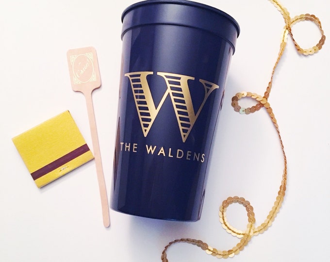 Personalized Shatterproof Cups, Monogrammed Frosted Cup, Monogrammed ...
