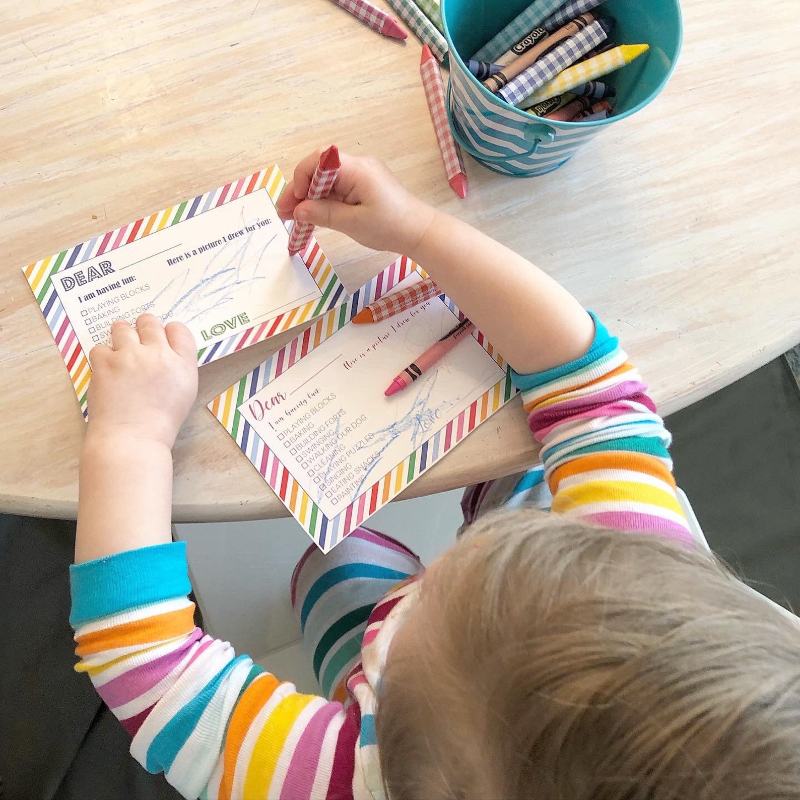 Social Distancing Cards Quarantine Cards Kids Fill in the - Etsy