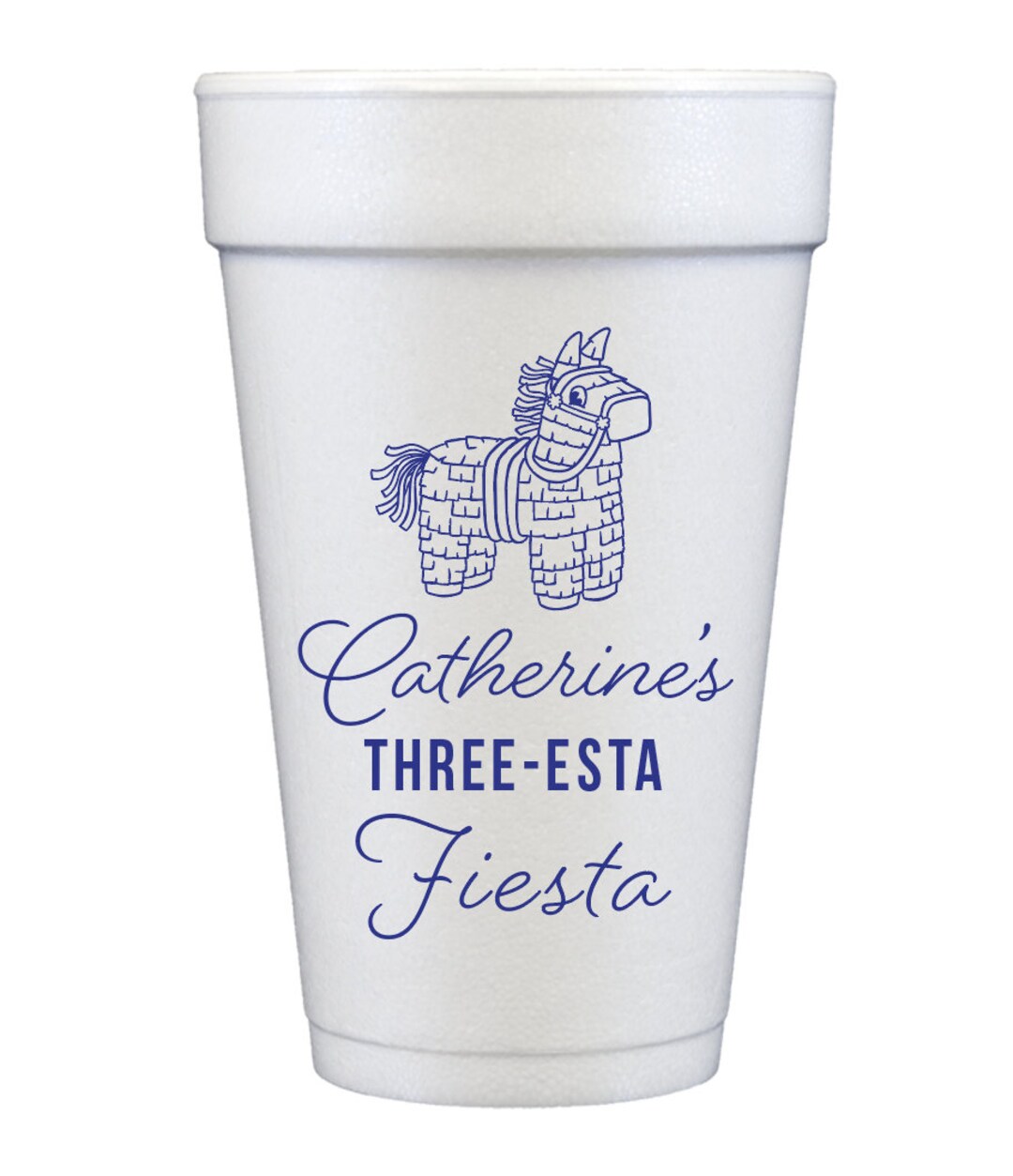 Fiesta Cups, Pinata Cups, Fiesta Birthday Cups, Personalized Birthday ...