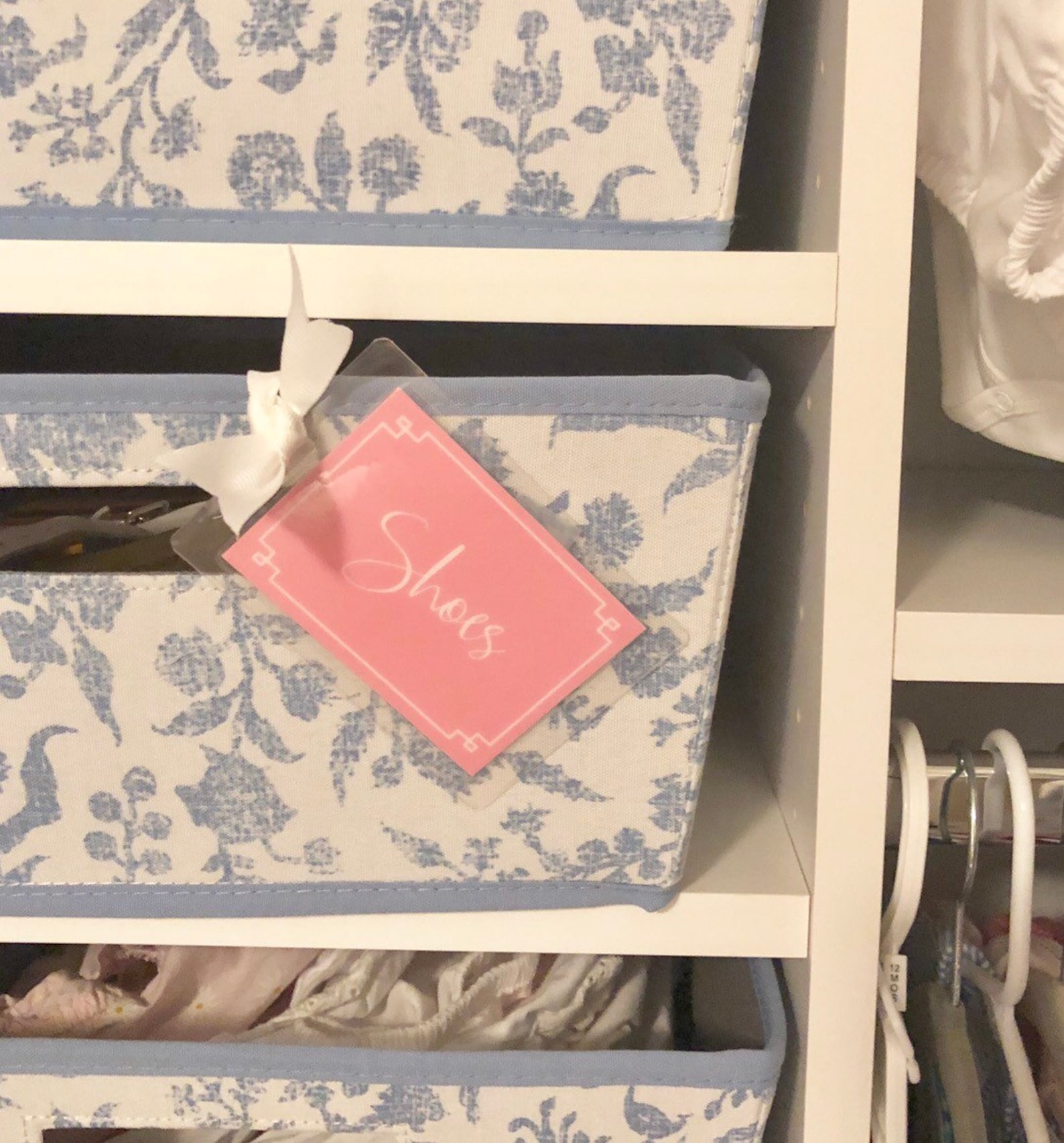 Closet Organization, Closet Label, Closet Tag, Kids Closet Organization ...