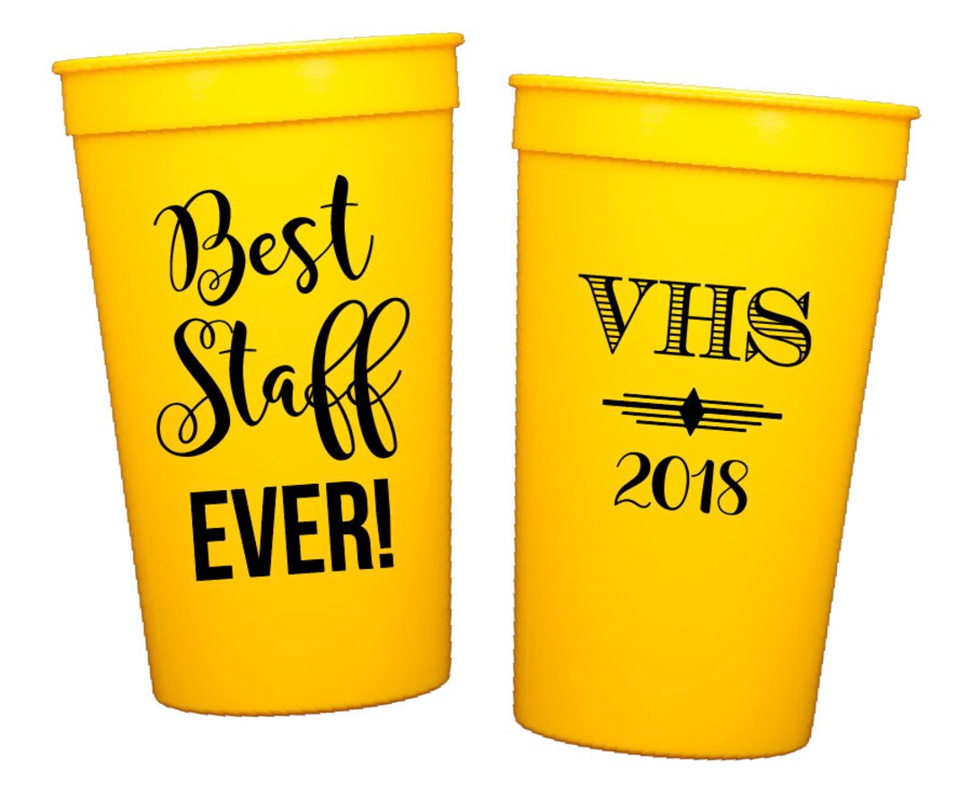 Staff Appreciation Cups Teacher Appreciation Cups High School ...