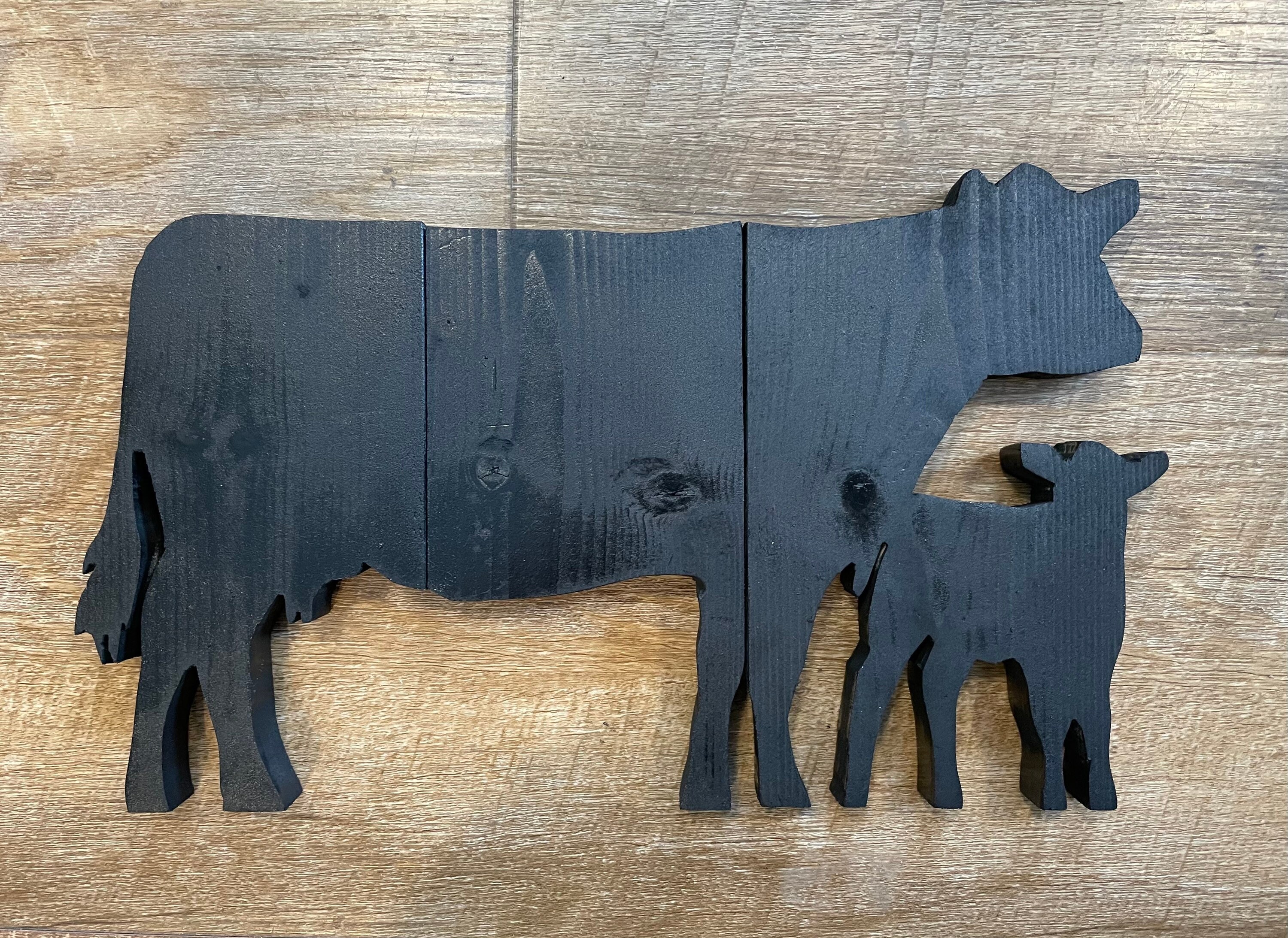 Small Pallet Cow/calf Cutout - Etsy