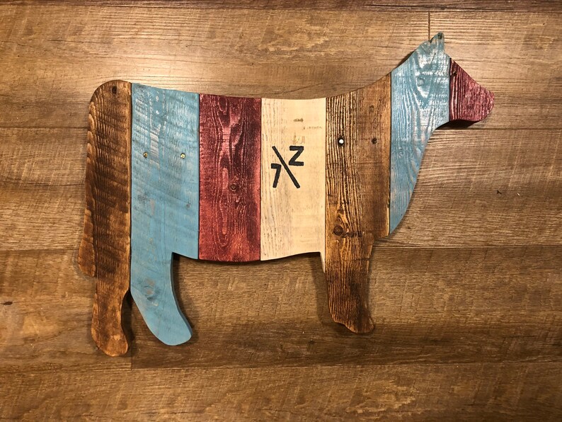 Medium Pallet Cow/calf Cutout - Etsy