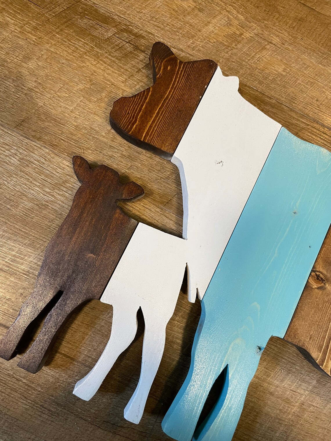 Medium Pallet Cow/calf Cutout - Etsy