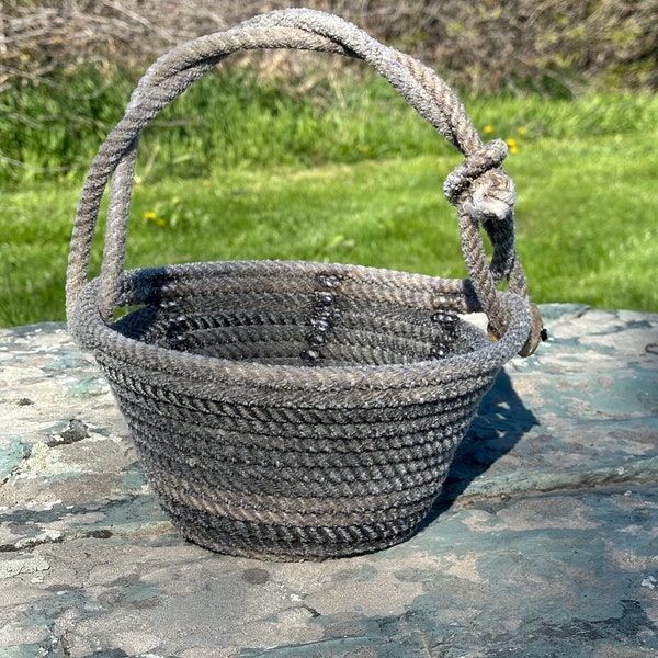 Lariat Rope Basket - Etsy