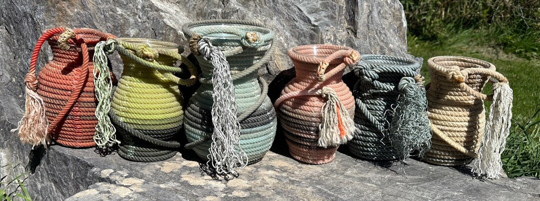 Lariat Rope Vases - Ready to Ship - Etsy