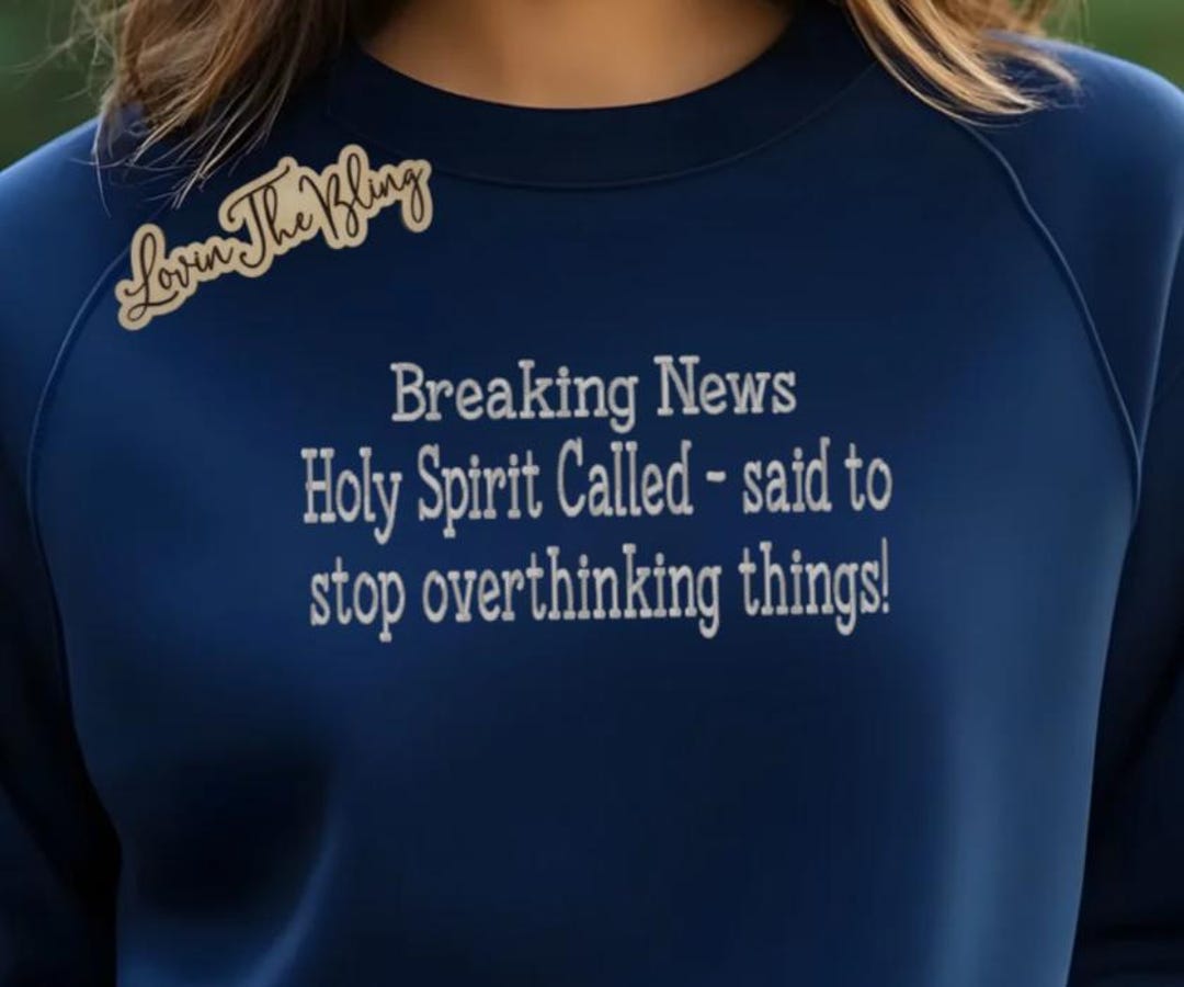 Inspirational Holy Spirit Hoodie: Embroidered Faith Message Sweatshirt ...