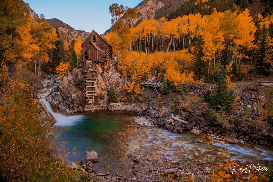 The Crystal Mill II - Gunnison County, Colorado Fall Photograph | Print ...