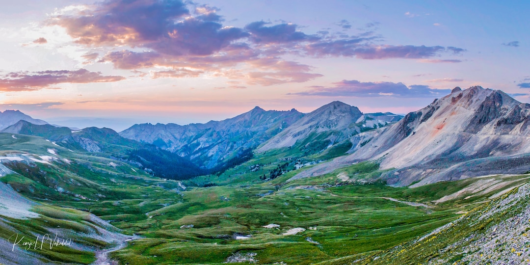 Engineer Pass, Alpine Loop, Colorado PANO Photograph | Print, Canvas ...
