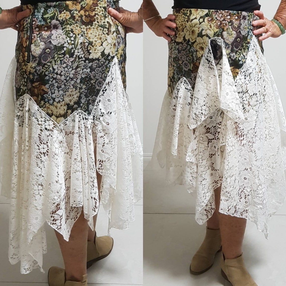 Unique Skirt - Etsy