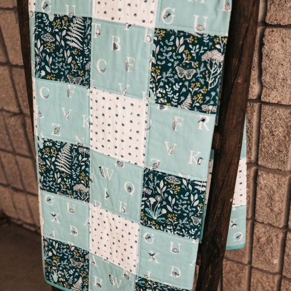 Aqua Quilt - Etsy