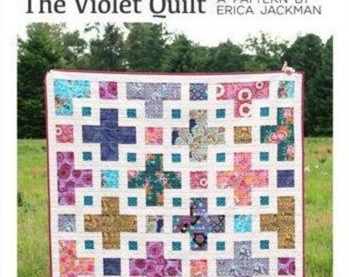The Violet Quilt Paper Pattern by Kitchen Table Quilting - Etsy