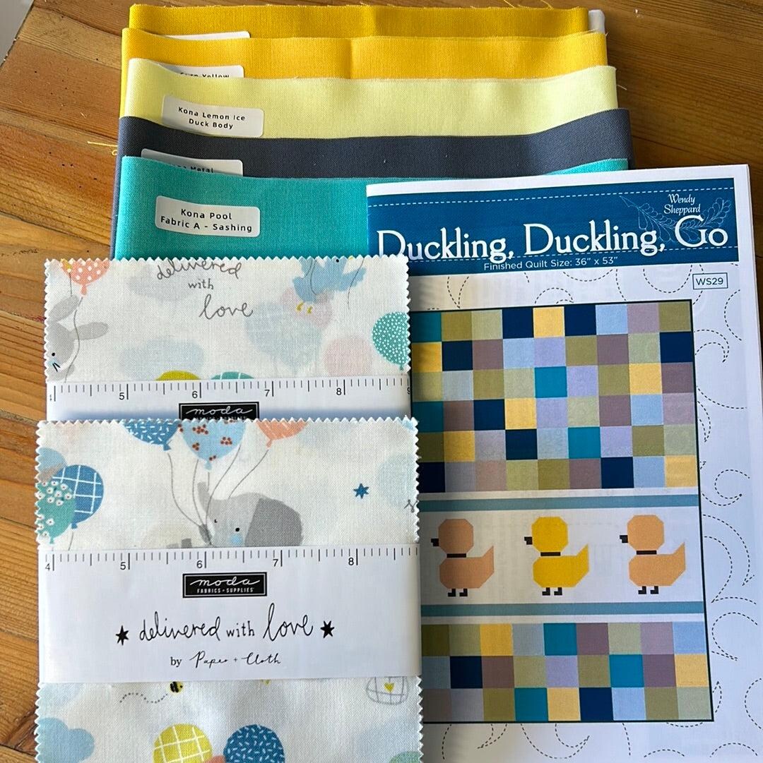 Duckling, Duckling, Go Quilt Kit Baby Size - Etsy