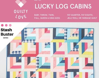 Lucky Log Cabin - Etsy