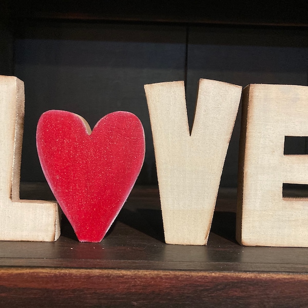 Wooden Love Sign - Etsy