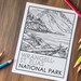 Wrangell-st. Elias National Park Coloring Page - Etsy